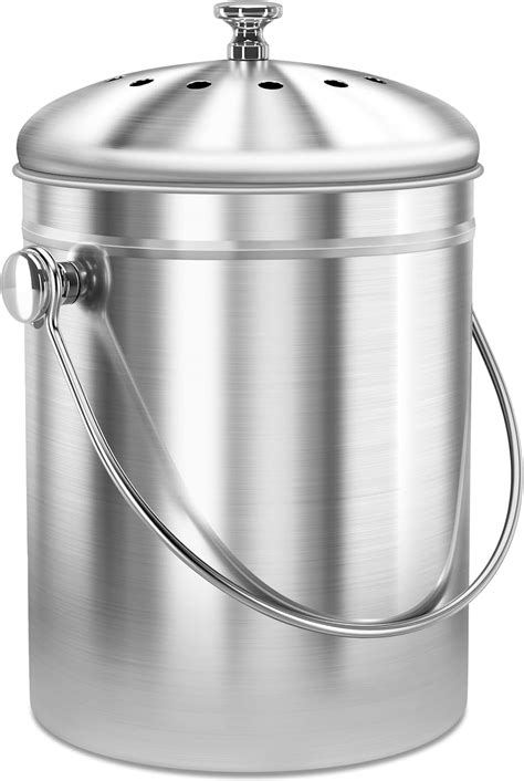 Compost Bin Kitchen Counter13 Gallon Compost Bucket For