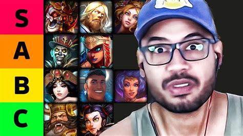 Os Melhores Mid S Smite Tier List Youtube