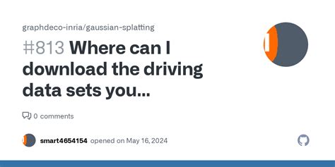 Where Can I Download The Driving Data Sets You Displayed · Issue 813