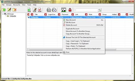 Simple And Secure Password Keeper