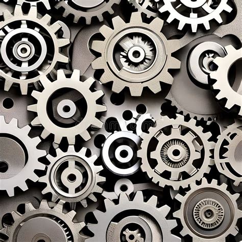 A Mesmerizing Pattern Of Interlocking Gears And Cogs Symbolizing Innovation And Creativity4