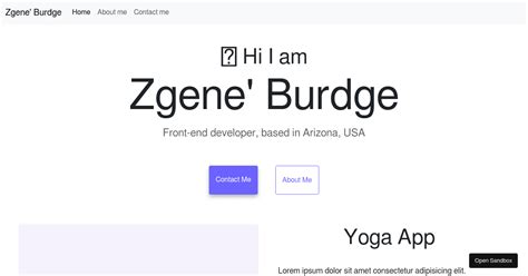 Advanced Bootstrap Homework Challenge Codesandbox