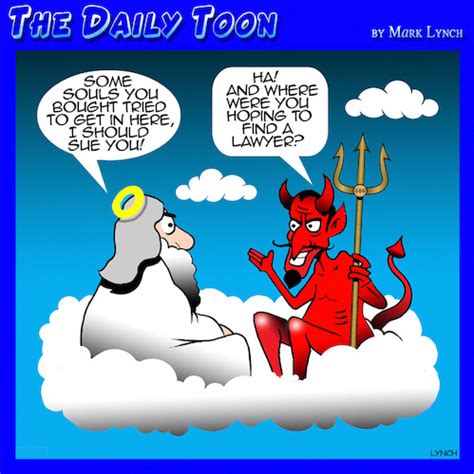 Lawyers Von Toons Religion Cartoon Toonpool