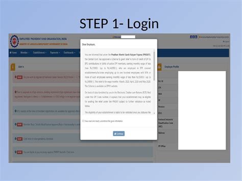 How To Generate Pf Challan For Pmgky Benefit प्रधानमंत्री गरीब कल्याण