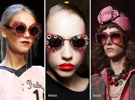 Occhiali Da Sole Con Strass Moda Primavera Estate 2017