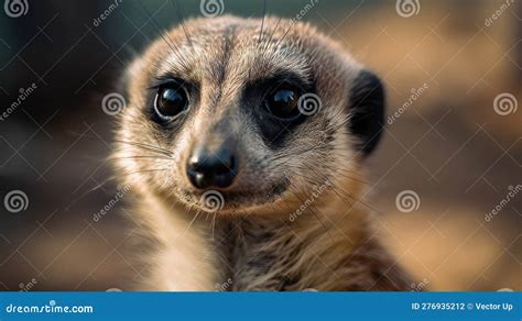Meerkat Face Meerkat Mascot Idea For Logo Vector Illustration