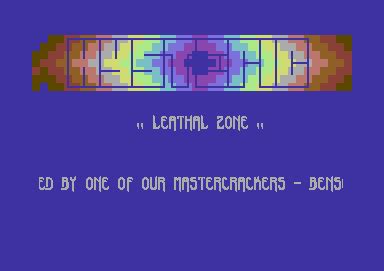 CSDb Lethal Zone 6 By Hysteric 1991