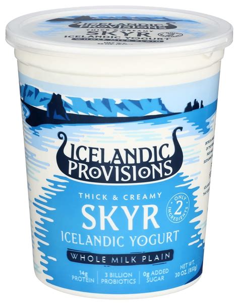 Buy Icelandic Provisions 30 Oz Traditional Skyr Yogurt Whole Milk