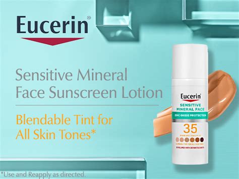 Mua Eucerin Sun Tinted Mineral Face Sunscreen Lotion Spf 35 Non