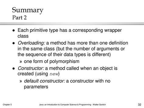 More About Objects And Methods Chapter Programming With Methods Ppt