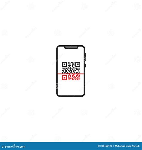 Smartphone Scan QR Code And Barcode Qr Code And Barcode Scanning Icon