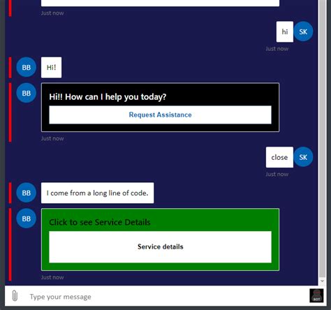 Typescript Botframework Webchat Middleware Set Css Class Names Stack Overflow