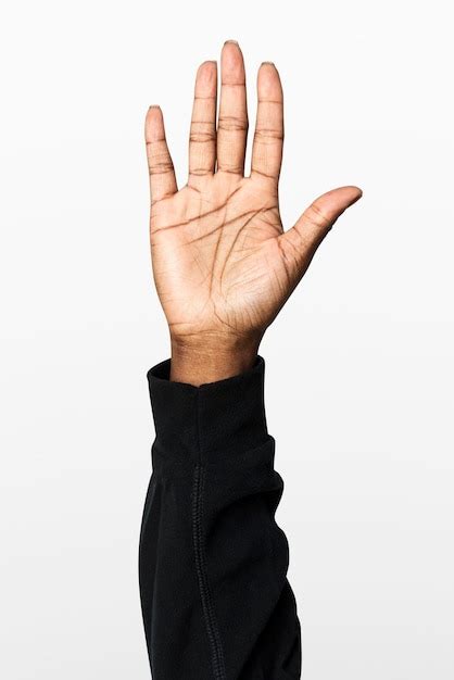 Black Hand Waving Goodbye