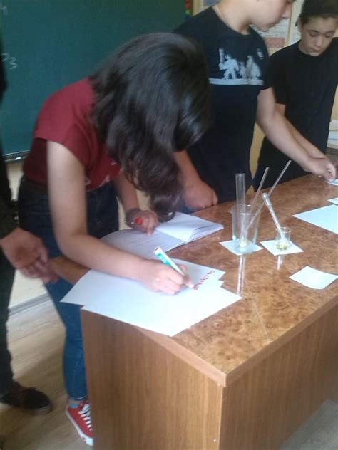 ჩალაუბნის სკოლა სამოდელო გაკვეთილები ქიმიაში