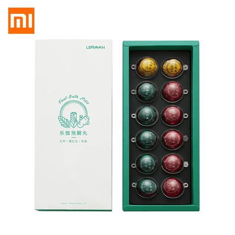Xiaomi Mijia Leravan таблетки для замачивания ног шарики для ванны