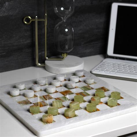 Checkers Sets Marble Cultures