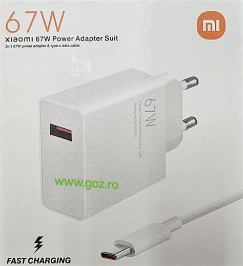 XIAOMI W POWER ADAPTER SUIT GOZ Piese Si Accesorii GSM