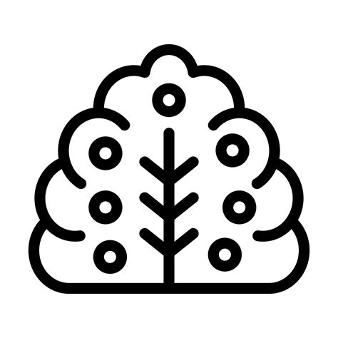 Bush Icon Design 23621922 Vector Art At Vecteezy