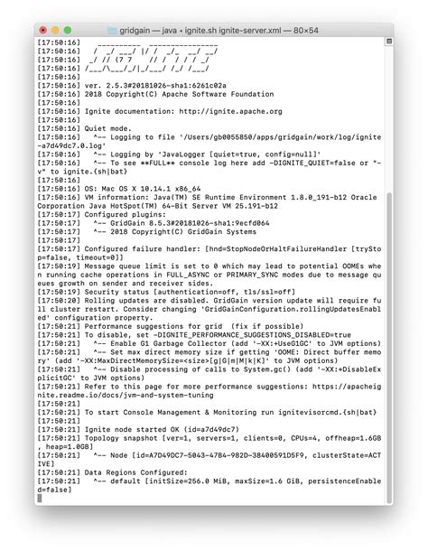 using gridgain with kafka connector
