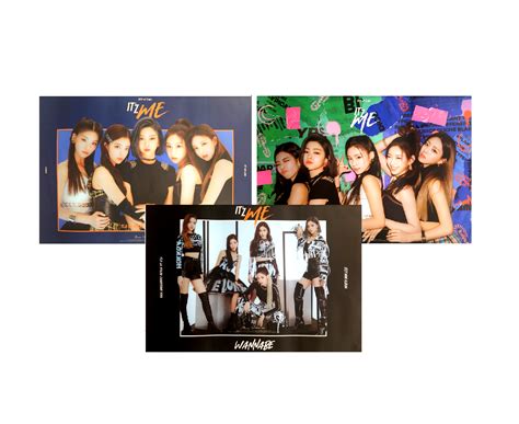 Itzy Itz Me Album Poster 3 Posters Set Kpop Usa