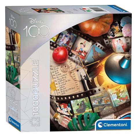 Clementoni Puzzle Disney 100 Years Classics 1000 Pcs Thimble Toys