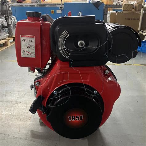 Bison One Cylinder 195 12hp Air Cooled Motor Diesel 13 Hp Engine