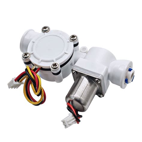 Integrated Water Flow Meter Flow Pulse Solenoi Grandado