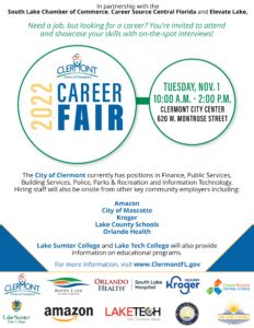 2022 Career Fair Downtown Clermont
