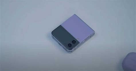 Samsung Galaxy Z Flip4 avis vidéo du pliage le plus étonnant de Samsung
