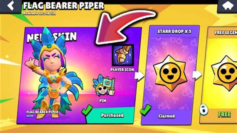 Flag Bearer Piper🔥unexpected Luck😱free Legendary Starr🔥 New Ts 😲🔥
