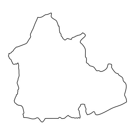 Nana Mambere Prefecture Map Administrative Division Of Central African