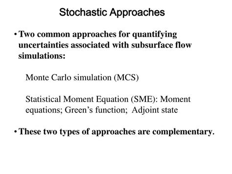 PPT Non Intrusive Stochastic Uncertainty Quantification Methods Don Zhang PowerPoint