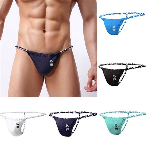 New Japanese Style Men S Twisted Rope Sumo Thong Win Seamless Sexy Underwear Shopee Philippines