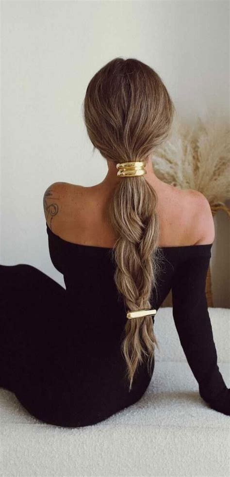 Braided Hairstyles To Try Right Now Easy Chunky Braid Tail