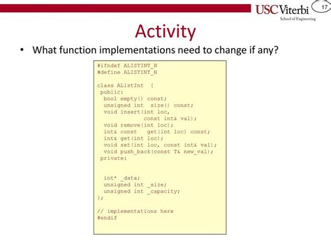 CSCI List ADT Array Based Implementations Queues And Stacks Ppt Download