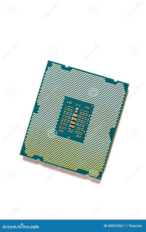 Computer Processor Closeup Stock Image Image Of Electrical 69527067
