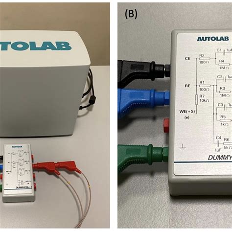 Autolab Pgstat Potentiostat Galvanostat Equipment A Connected To The