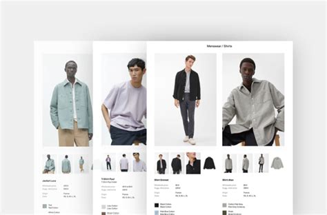 le new black new line sheet format for clearer more visual product