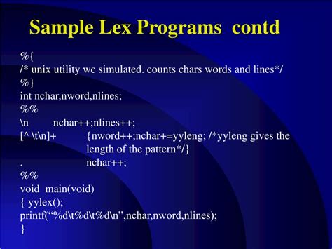 Ppt Lexical Analysis Scanner Contd Powerpoint Presentation Free