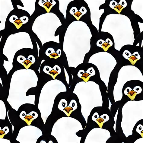 Seamless Penguin Pattern · Creative Fabrica
