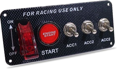 Arming Switch Racing Panel With Engine Start Stop Button Modaxe