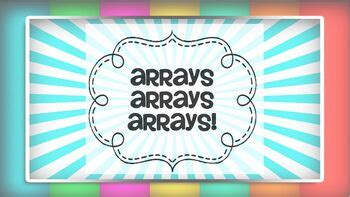 Arrays Practice By Kelsey Dunn Tpt