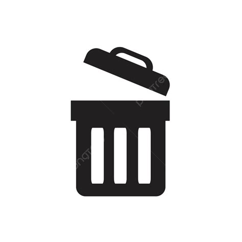 Trash Bin Icon Junk Environment Waste Vector Junk Environment Waste