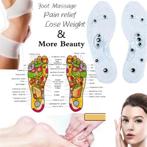 Shop Generic Magnetic Therapy Slimming Insoles For Weight Loss Foot