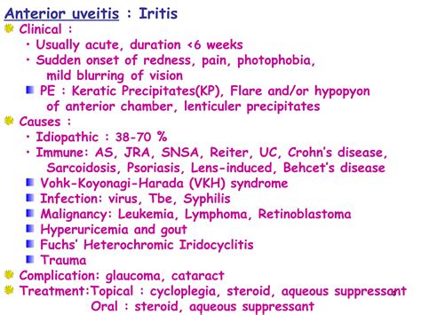 Common Eye Problem Ppt