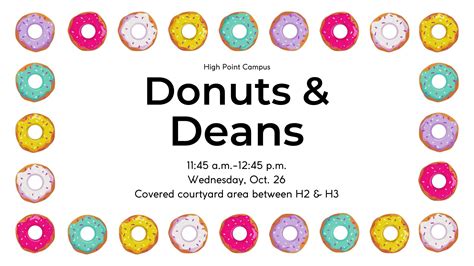 Donuts And Deans