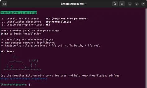 How To Install FreeFileSync On Ubuntu