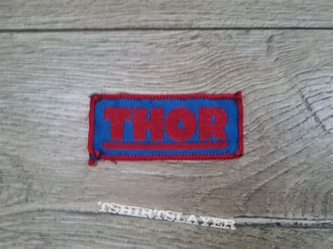 Thor Thunder On The Thundra Patch Tshirtslayer Tshirt And Battlejacket Gallery