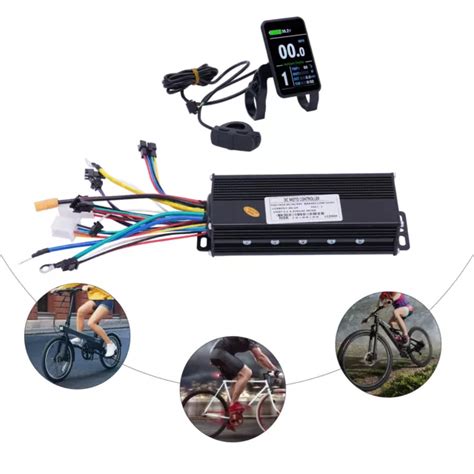 1200w E Bike Umbausatz Elektrofahrrad Ebike Lcd Controller Motor Kit E