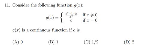 Consider The Following Function G X G X Cl Studyx